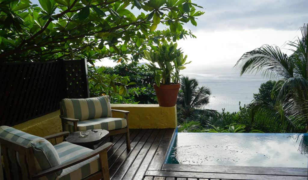 Charming and refined hotel rooms in Belo Monte, Príncipe Island ...